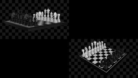 3D Rotating Chess Board, Motion Graphics | VideoHive
