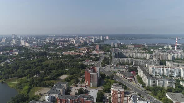 Old Soviet Russian high-rise houses 10, Stock Footage | VideoHive