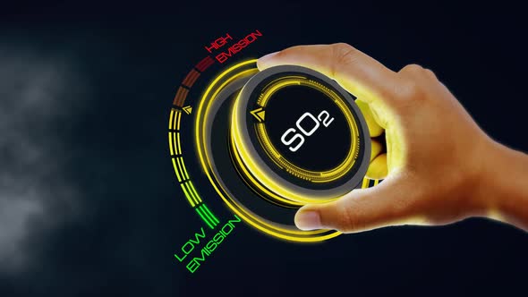 So2 Emission Concept, Motion Graphics | VideoHive