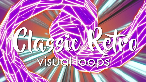 Classic Retro Visual Loops, Motion Graphics | VideoHive