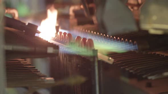 air conditioner radiator manufacturing, Stock Footage | VideoHive