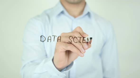 Data Science, Writing On Screen, Stock Footage | VideoHive