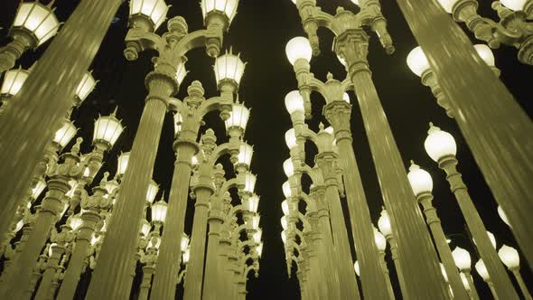 The Urban Light installation in Los Angeles by ATWStock | VideoHive