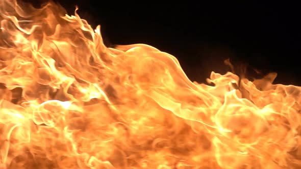 Flowing Fire, Stock Footage | VideoHive