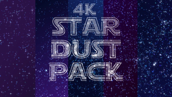 4k Stardust Pack, Motion Graphics | VideoHive