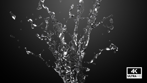 Pure Water Splash, Motion Graphics | VideoHive