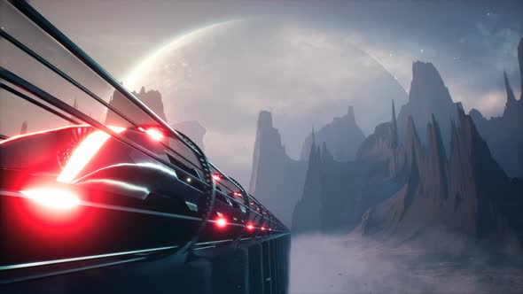 Transport on Alien Planet, Motion Graphics | VideoHive