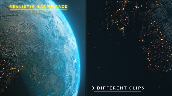Earth Close-Up, Motion Graphics | VideoHive