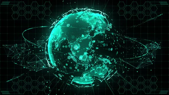 High Tech Earth, Motion Graphics | VideoHive
