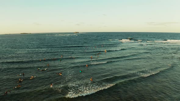 Surf Spot on the Island of Siargao Called Cloud 9, Stock Footage ...