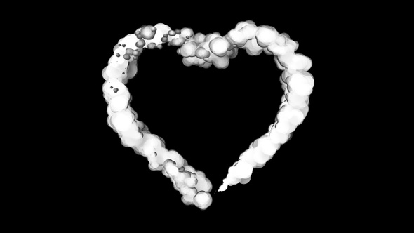 Cartoon Smoke Heart, Motion Graphics | VideoHive