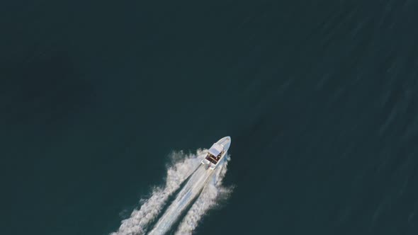 Ships Wake Top View, Stock Footage | VideoHive