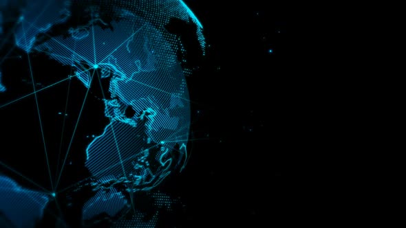 Cyber World Network Background, Motion Graphics | VideoHive