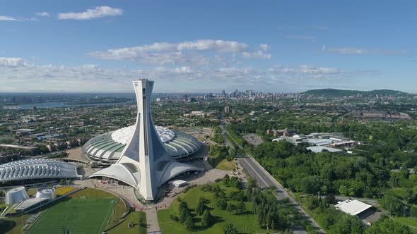 Aerial view of Montreal, Stock Footage | VideoHive