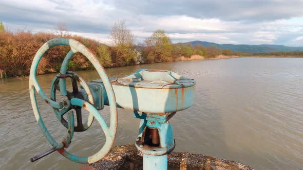 Old Dam Valve, Stock Footage | VideoHive