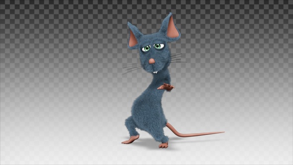 Cartoon Rat - Dance Greasy, Motion Graphics | VideoHive