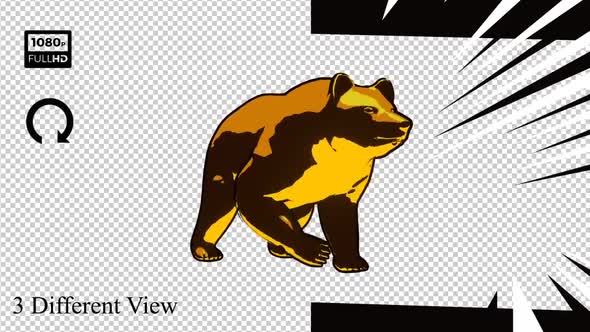 Comics Bear Attack Pack, Motion Graphics | VideoHive