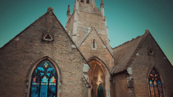 Old Holbeach Cemetry Stone Chapel, Motion Graphics | VideoHive