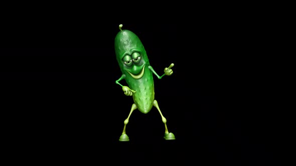 Fun Cucumber - 3D Dance Show, Motion Graphics | VideoHive