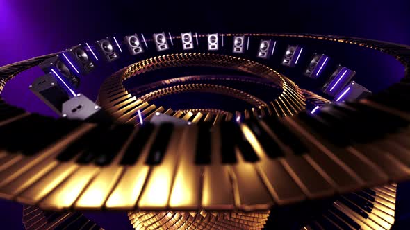 Music Production Background, Motion Graphics | VideoHive