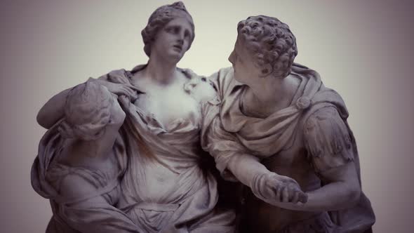 Arria and Poetus Antique Statue, Motion Graphics | VideoHive