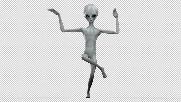 Weird Dance Of An Alien, Motion Graphics | VideoHive