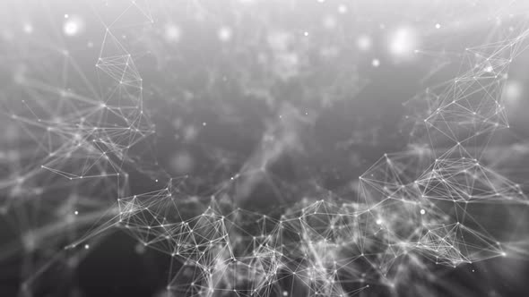 Digital low poly network., Motion Graphics | VideoHive