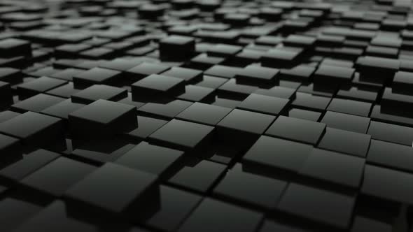 Glossy Black Box Loop, Motion Graphics | VideoHive