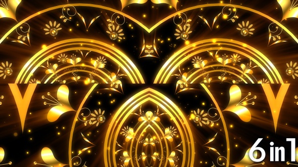 Gold Event Background, Motion Graphics | VideoHive