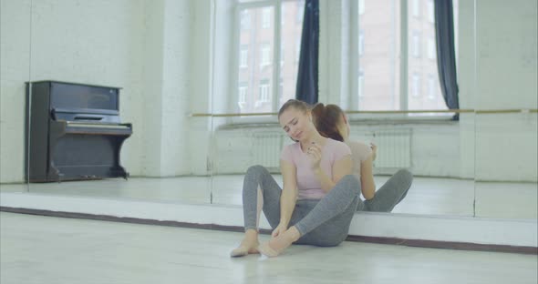 Desperate Female Dancer Throwing Away Ballet Shoes, Stock Footage ...