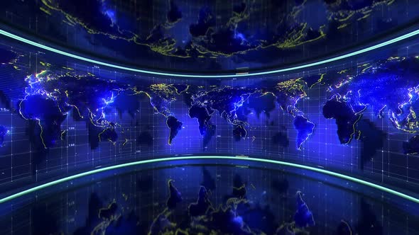 World Map Background, Motion Graphics | VideoHive