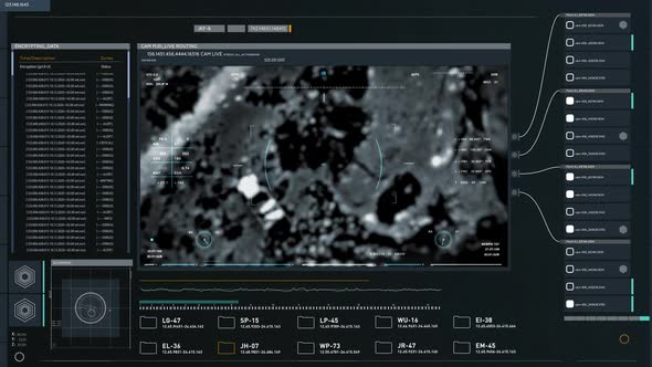 Military Attack Supported With High Tech Army Network Surveillance ...