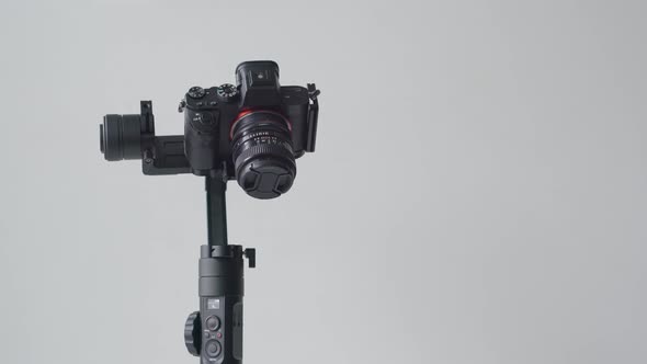 Remote controlled gimbal and camera, Stock Footage | VideoHive
