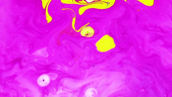 Psychedelic Color Spreading Paint Swirling, Stock Footage | VideoHive