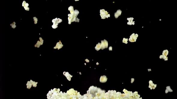 Popcorn Explosion Slow Motion, Stock Footage | VideoHive