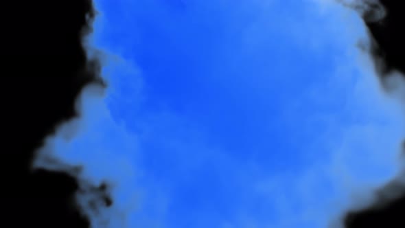 Extreame Blue Smoke Explosion 4K, Motion Graphics | VideoHive