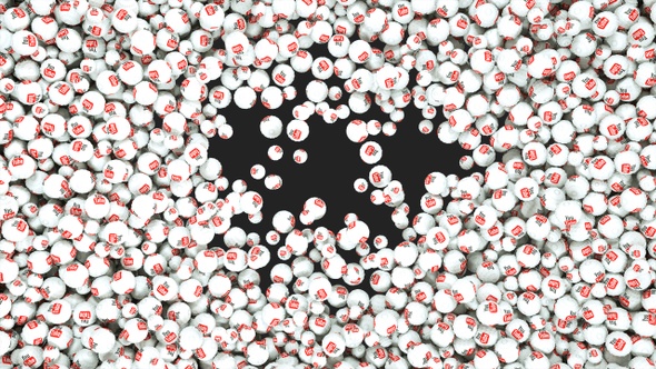 3d Youtube Balls Transition, Motion Graphics | VideoHive