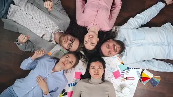 Relaxed Team Sharing Ideas, Stock Footage | VideoHive