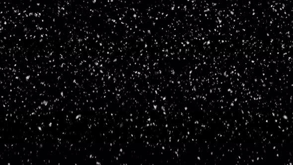 Falling snow motion background footage. Seamless loop, Stock Footage