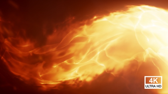 Wavy Fire Flow 4K, Motion Graphics | VideoHive
