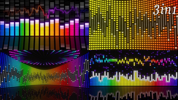 Color Screen Equalizer (3in1), Motion Graphics | VideoHive