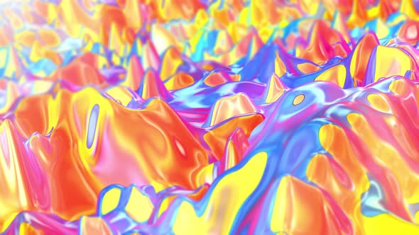 Color Magma Background Loop 02, Motion Graphics | VideoHive