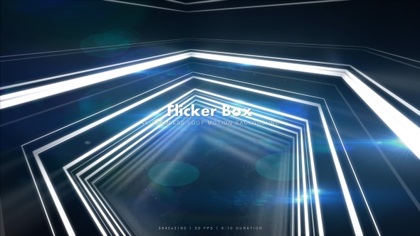 Stripes Flicker Box 1, Motion Graphics | VideoHive