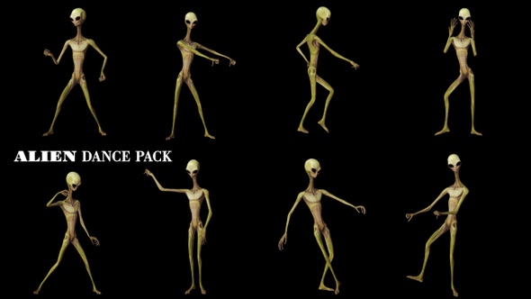 Alien Dance Pack, Motion Graphics | VideoHive