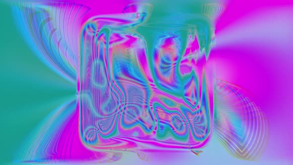 Abstract Visualization of A Psilocybin Mushroom Trip, Motion Graphics