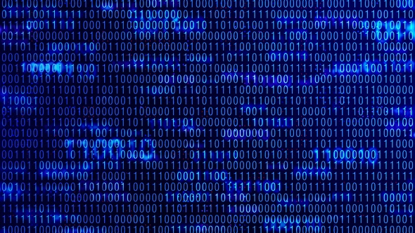 Digital Binary Code V3, Motion Graphics | VideoHive