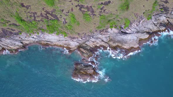 Amazing landscape nature view from Drone camera. Aerial view of ...