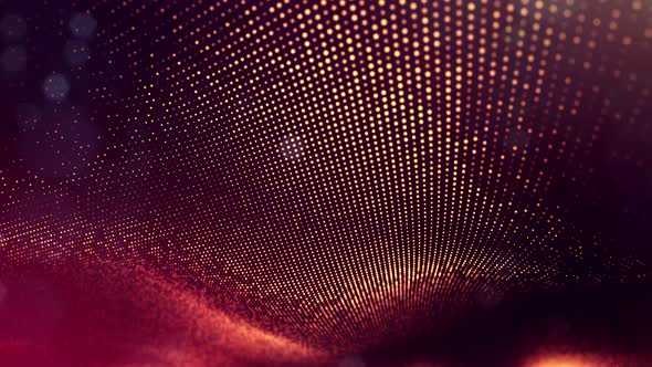 3d Looped Bg Data Flow Concept Scifi Background Digital Space, Motion ...