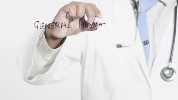 Asian Doctor Writes General Physican , Stock Footage | VideoHive