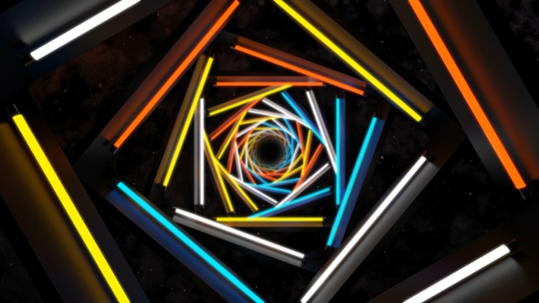 Party Led Lights Loop 8 Pack, Motion Graphics | VideoHive